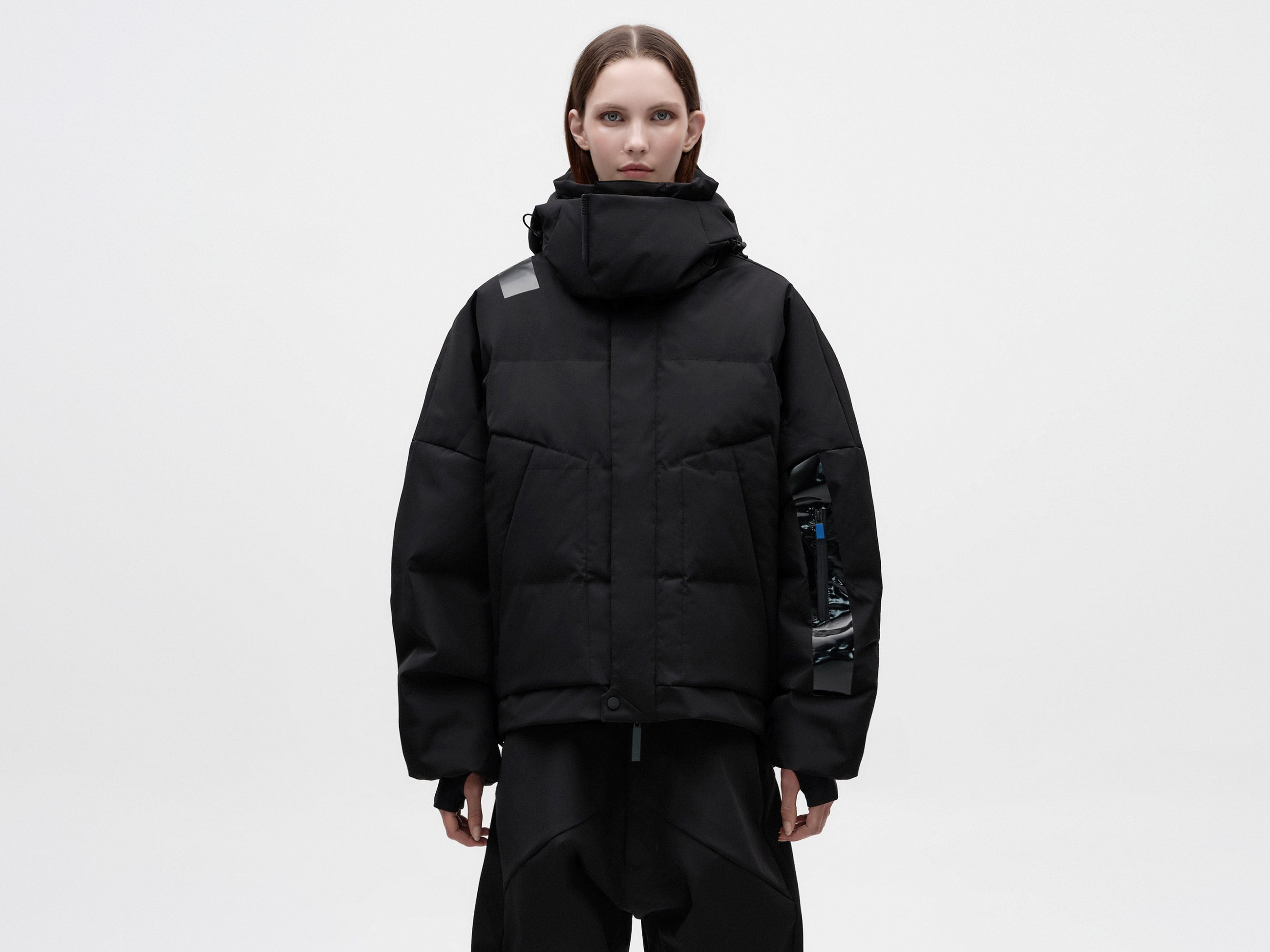 Hyperion Ripstop Down Jacket - Black