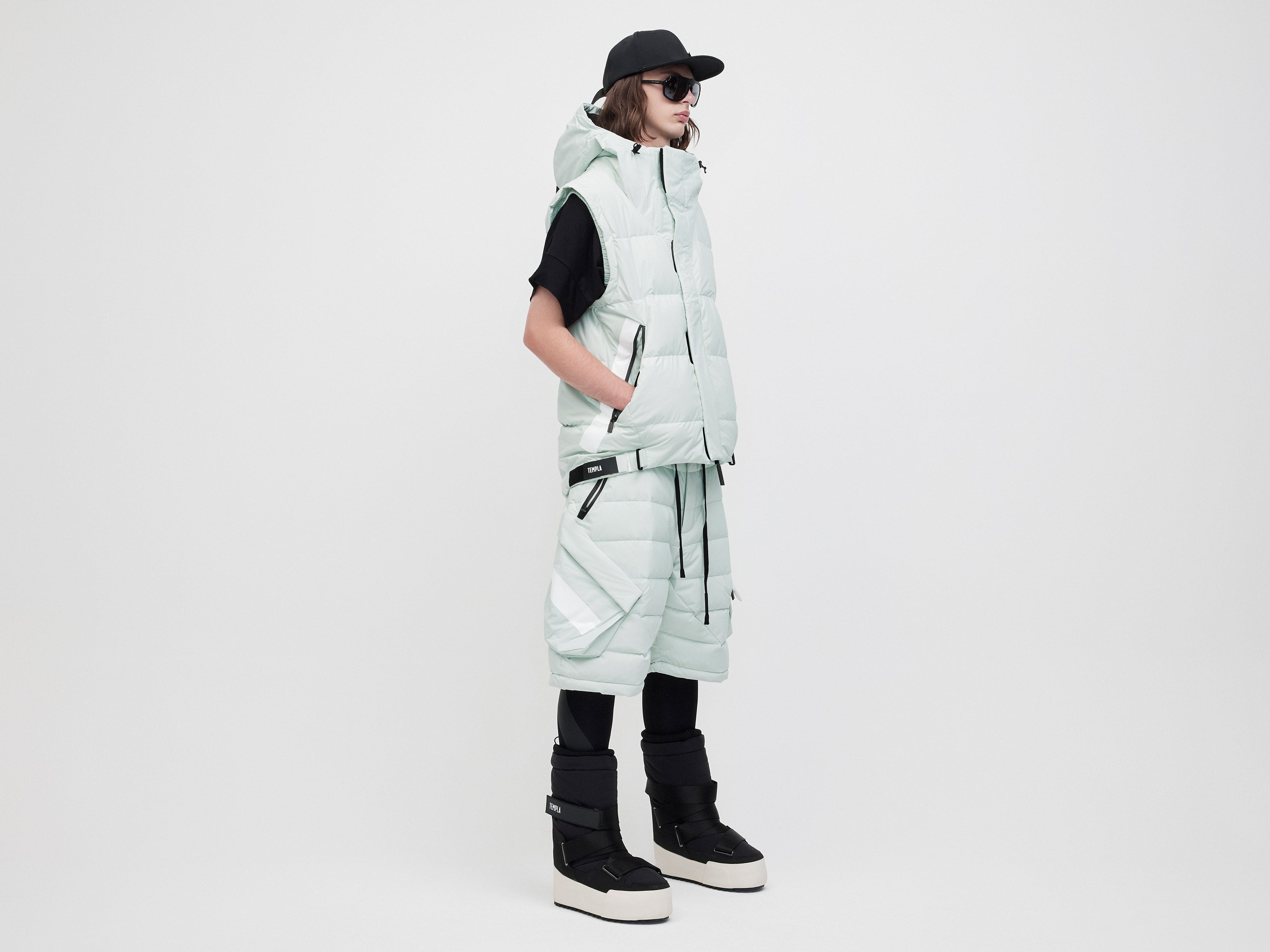 Tactite Down Short - Matcha